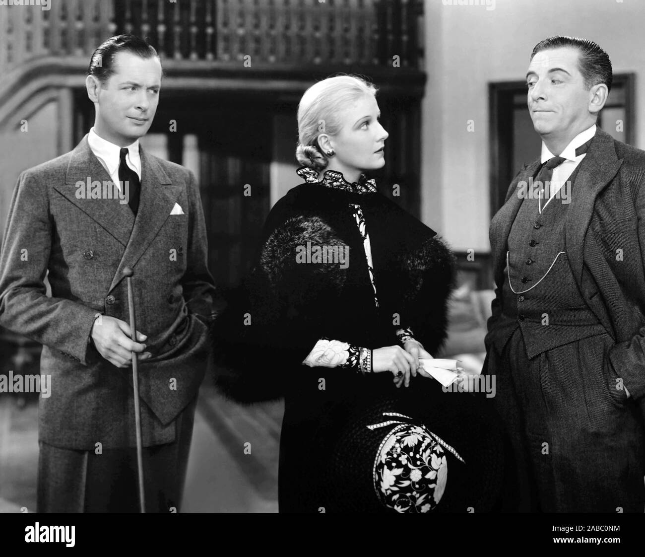 BIOGRAPHY OF A BACHELOR GIRL, from left, Robert Montgomery, Ann Harding ...