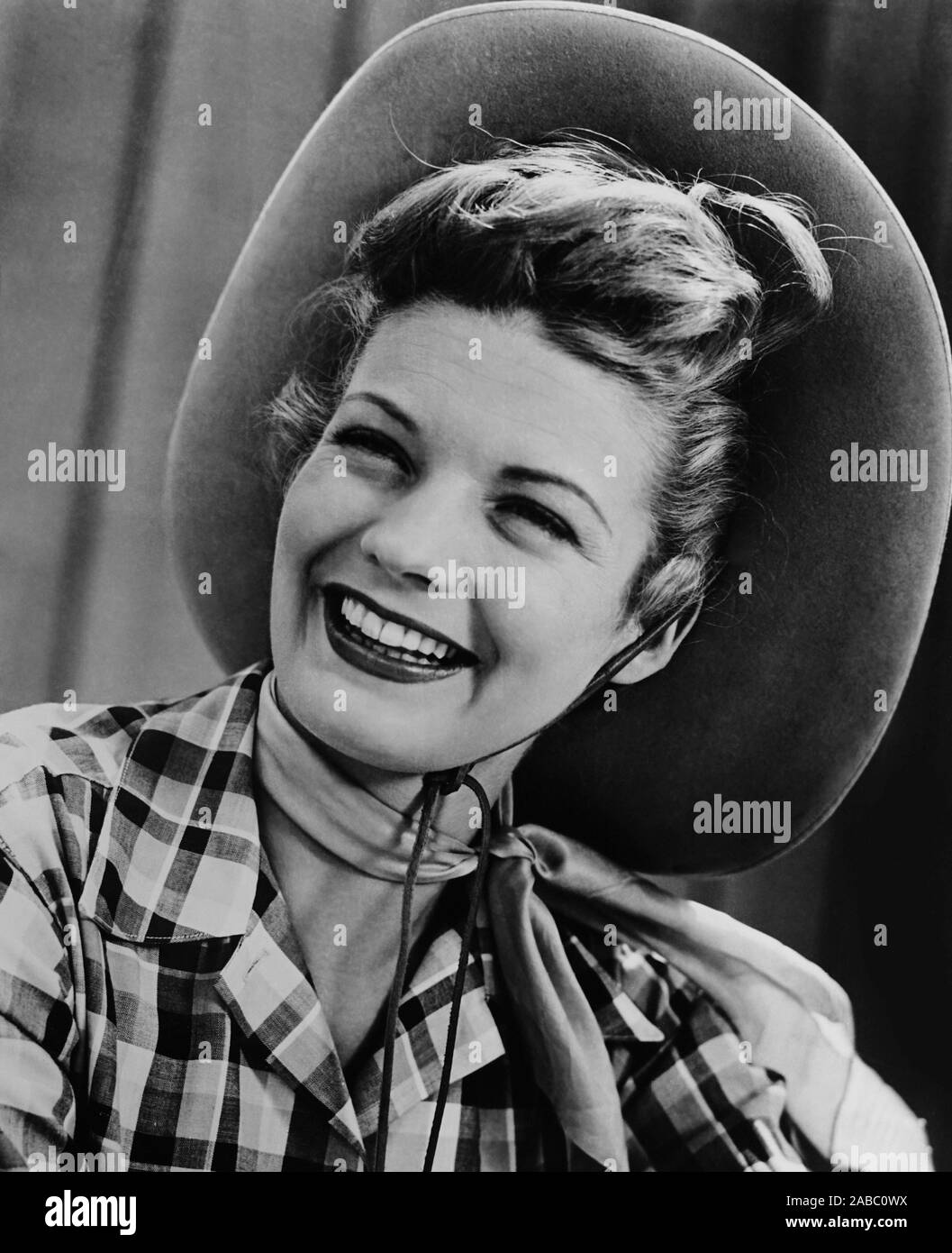 BLUE CANADIAN ROCKIES, Gail Davis, 1952 Stock Photo - Alamy