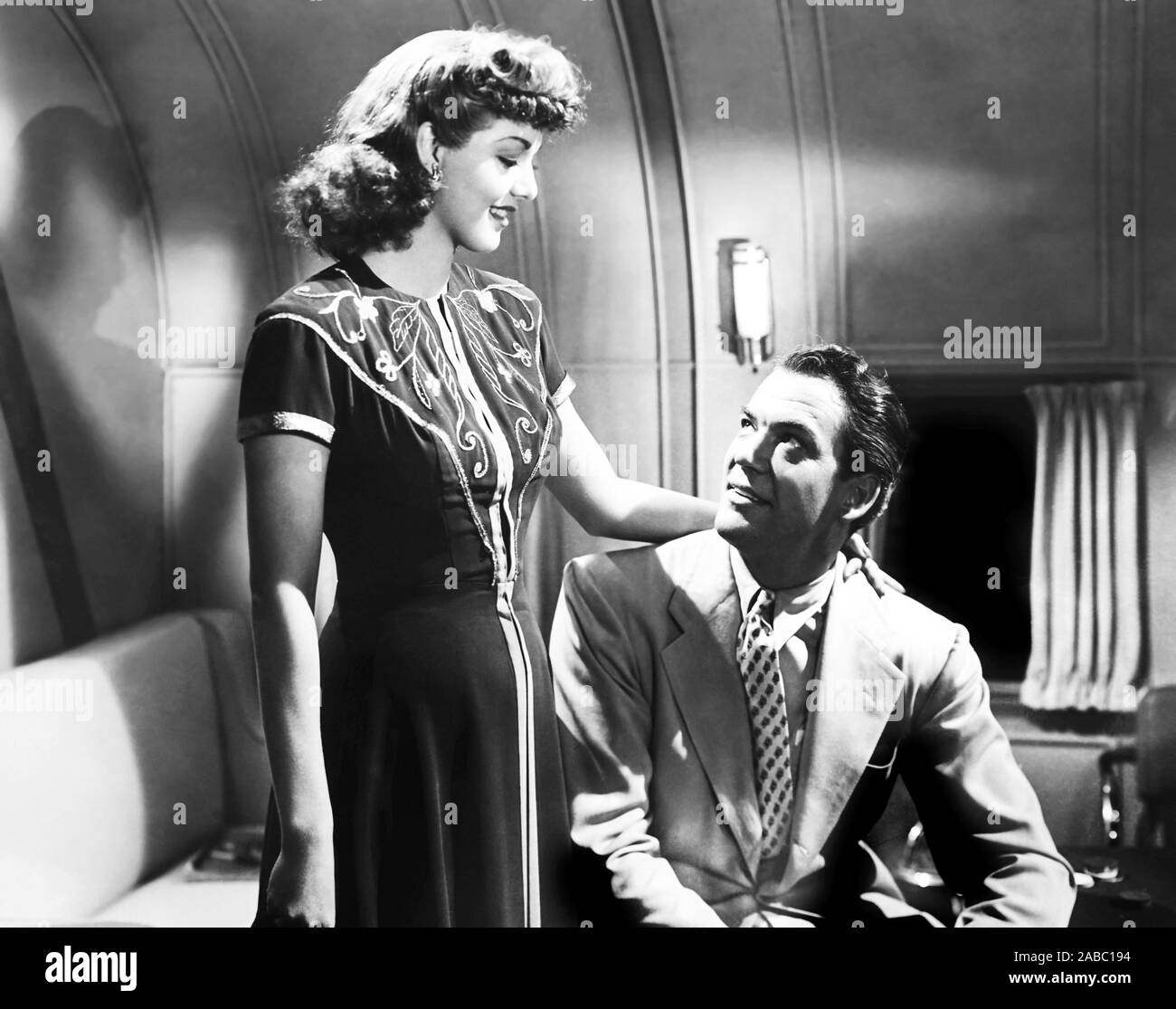 BOMBAY CLIPPER, from left, Maria Montez, Truman Bradley, 1942 Stock ...