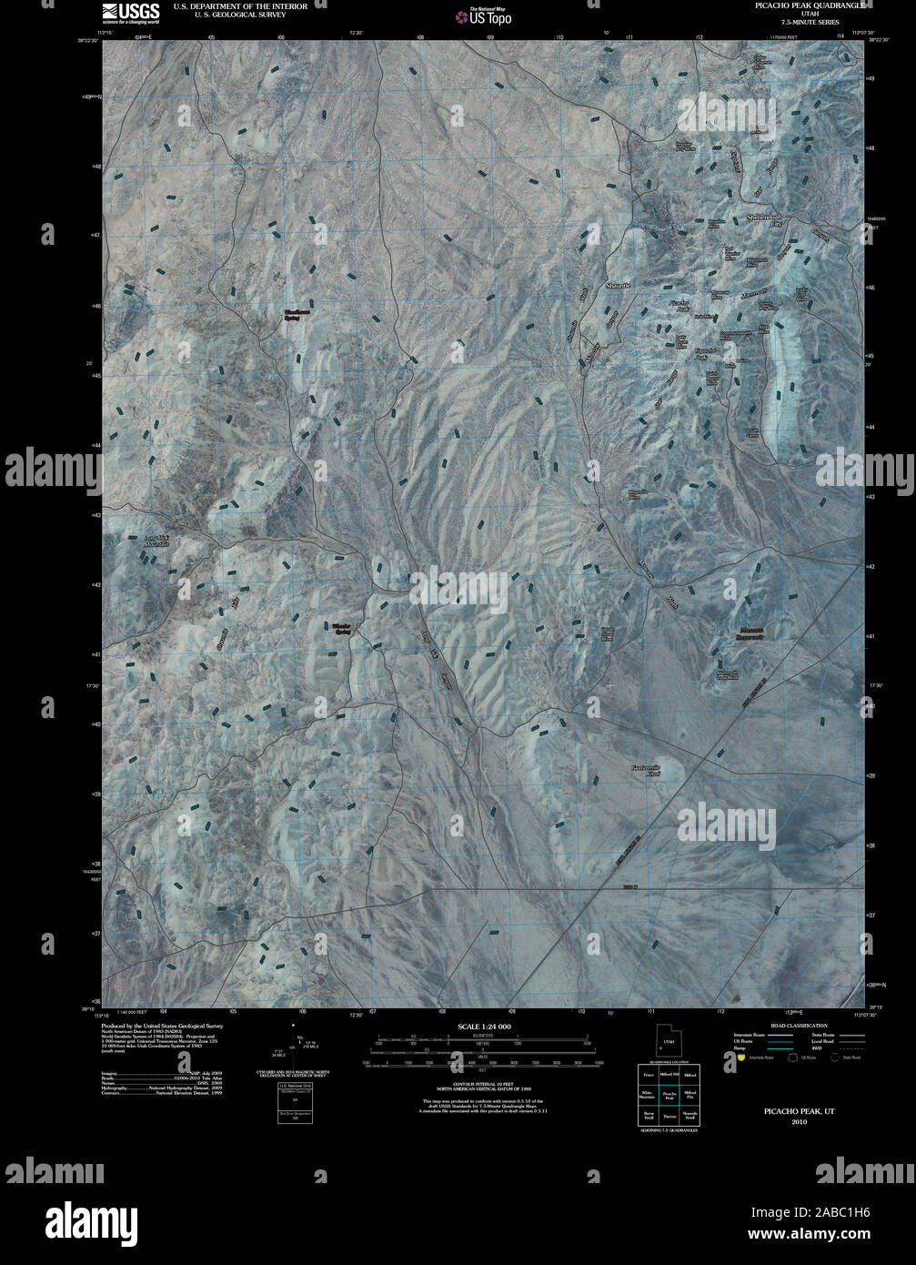 Map of picacho peak hi-res stock photography and images - Alamy