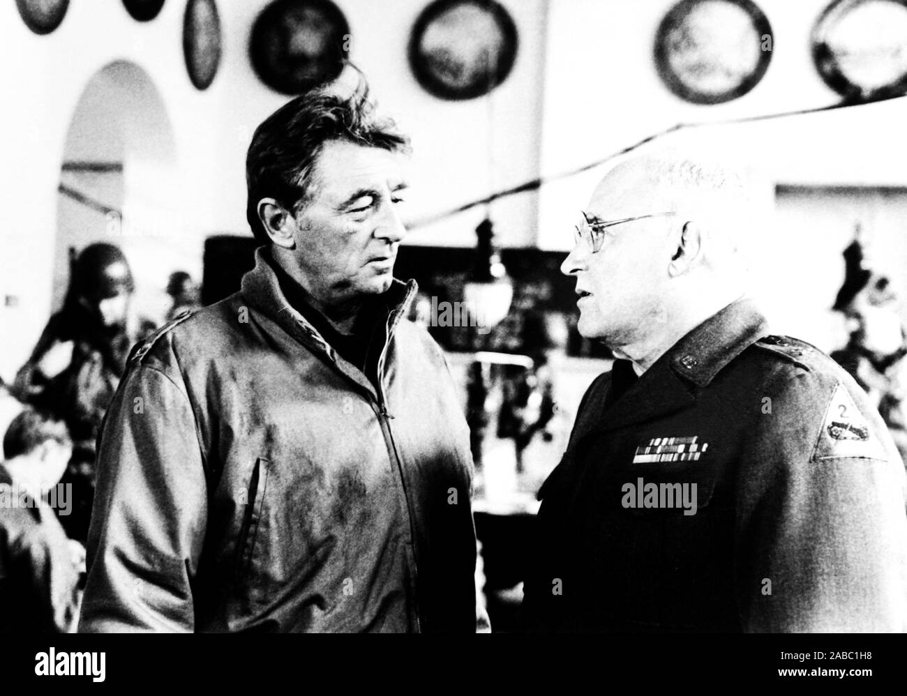 BREAKTHROUGH, from left, Robert Mitchum, Rod Steiger, 1979, ©Maverick ...