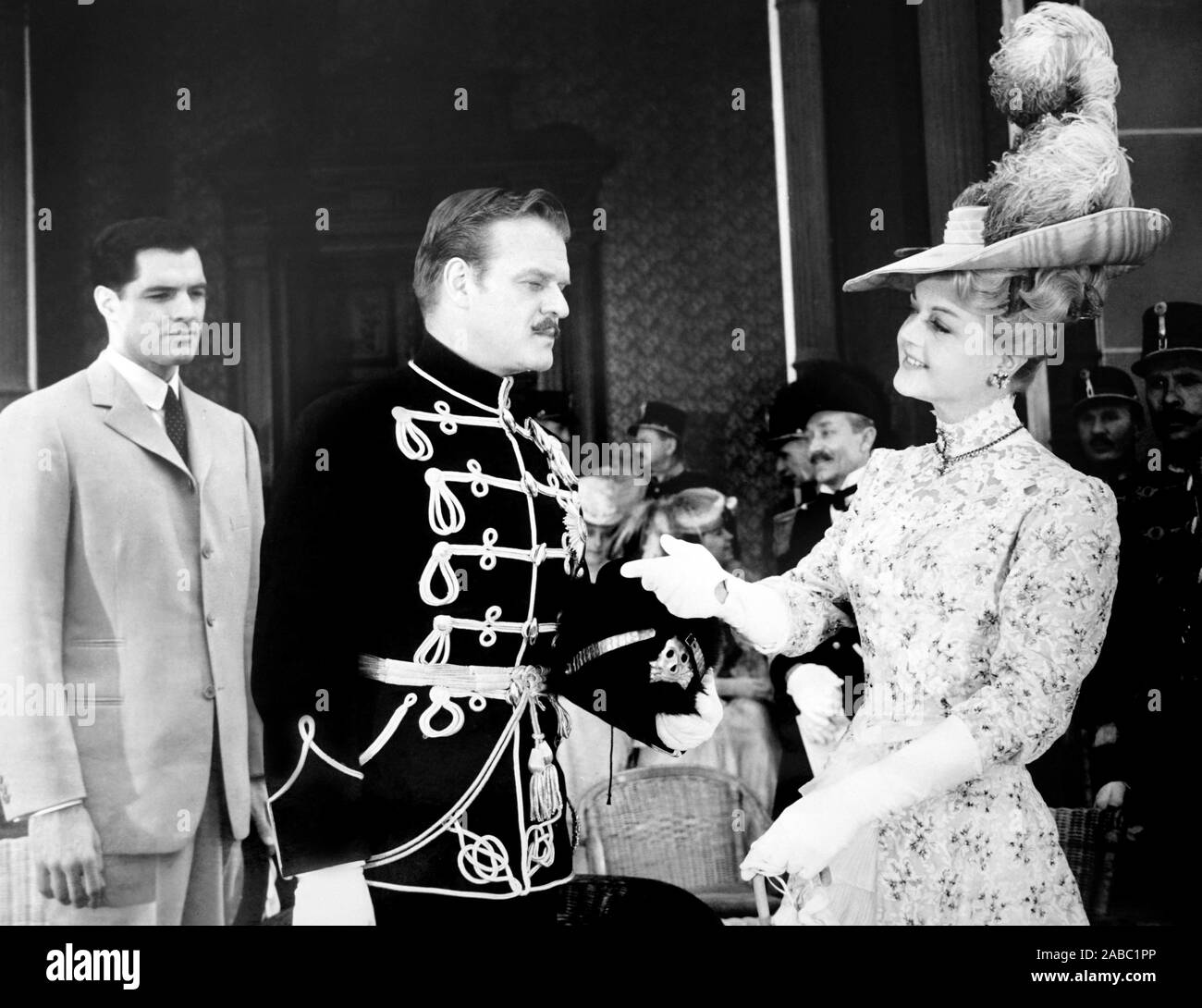A BREATH OF SCANDAL, from left, John Gavin, Carlo Hintermann, Angela ...