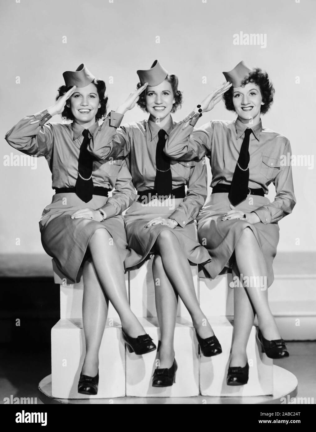 BUCK PRIVATES, from left: Maxene Andrews, Patty Andrews, Laverne ...