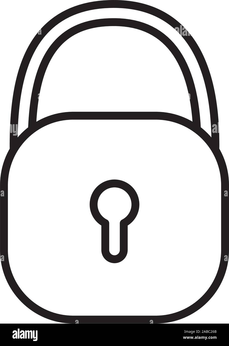 Padlock design, Key security lock access door house safe and secret ...