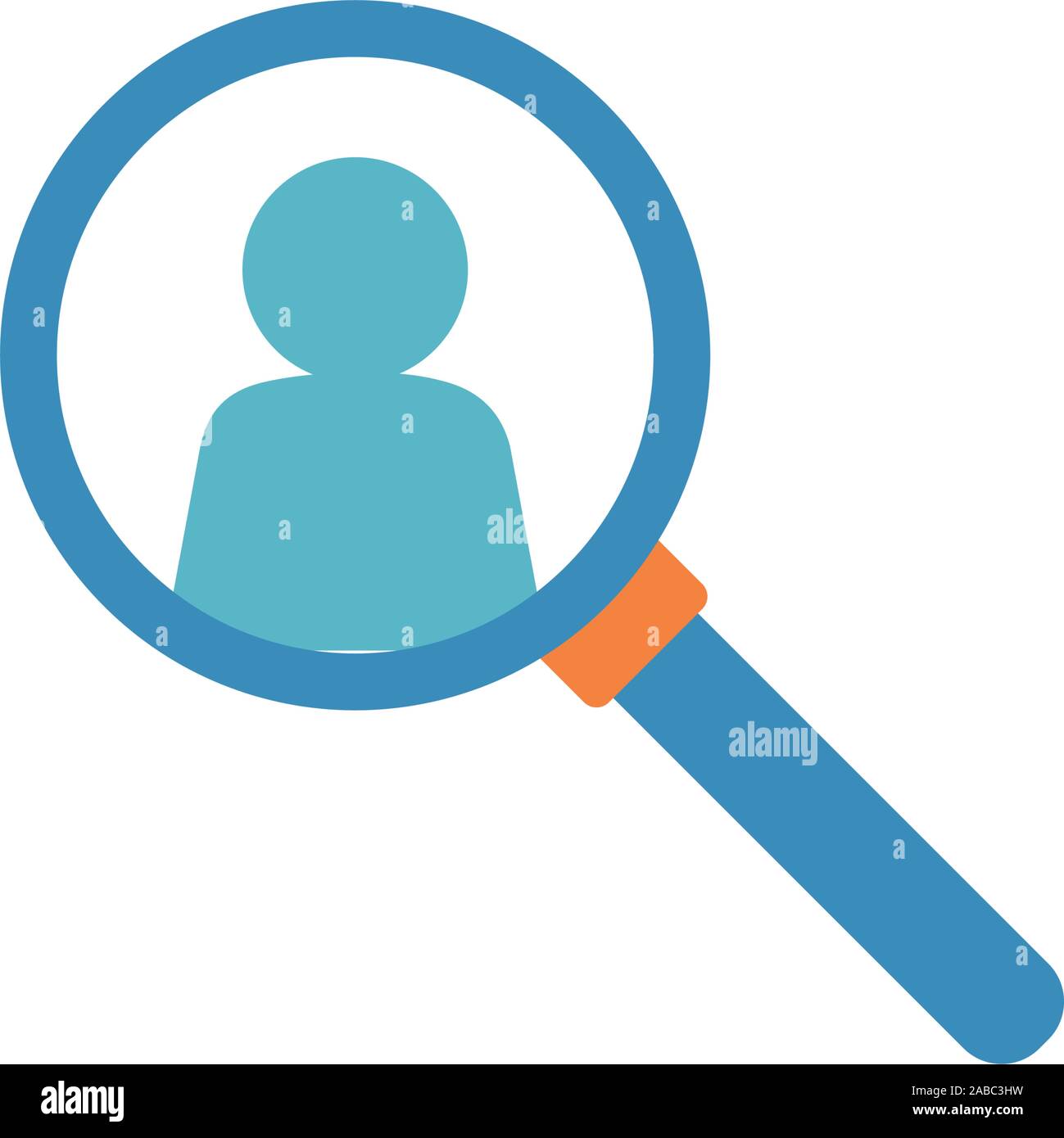 Lupe icon design, Tool search magnifying glass zoom lens and ...