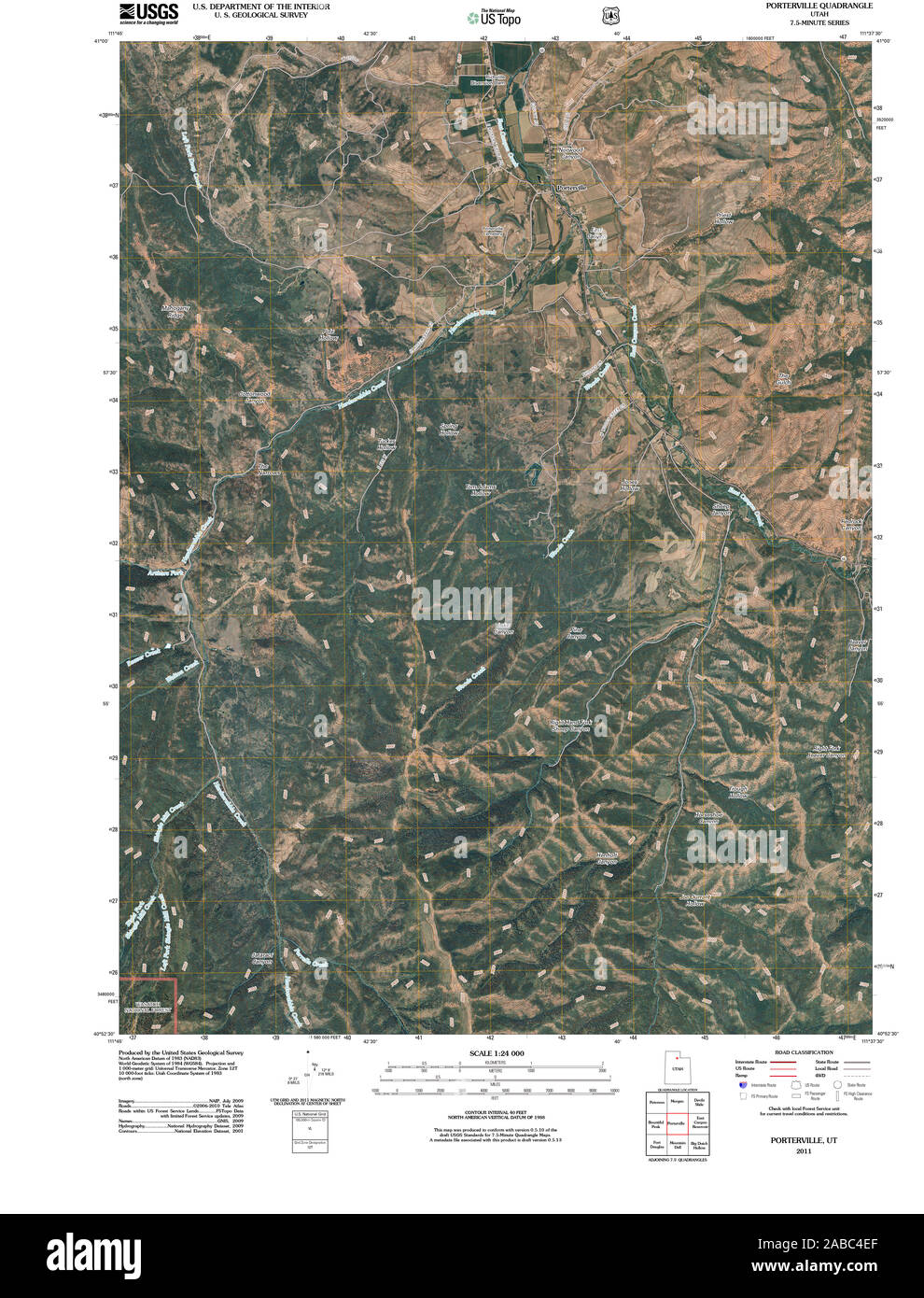 Map of porterville hi-res stock photography and images - Alamy