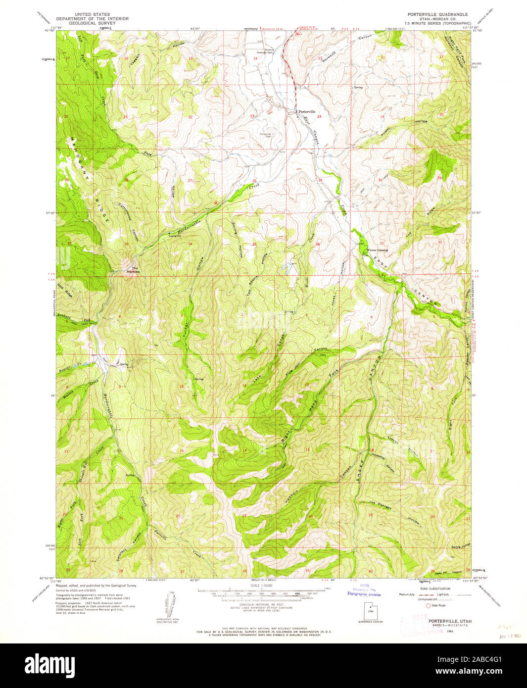 Map of porterville hi-res stock photography and images - Alamy