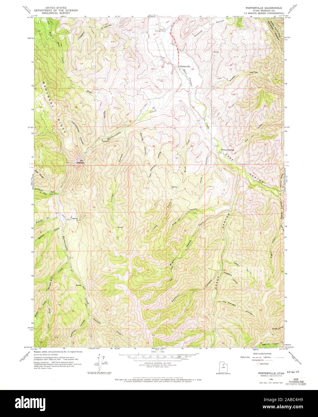Map of porterville hi-res stock photography and images - Alamy
