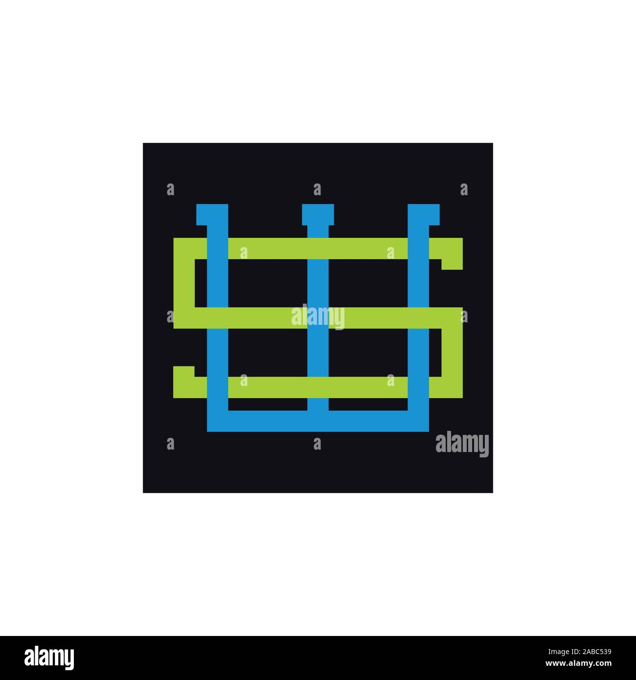 Ws tech logo hi-res stock photography and images - Alamy