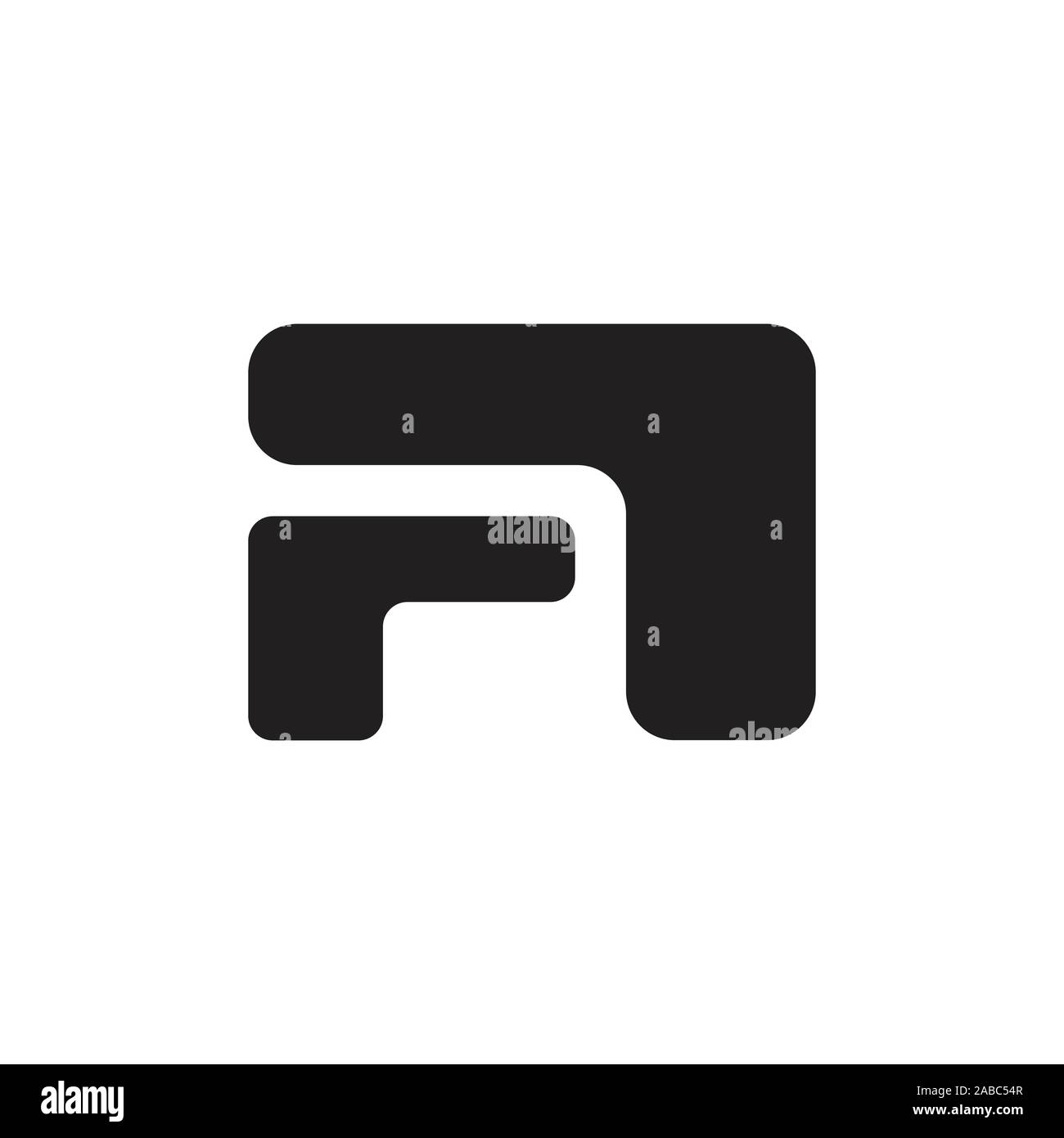 abstract letter fa logo vector Stock Vector Image & Art - Alamy