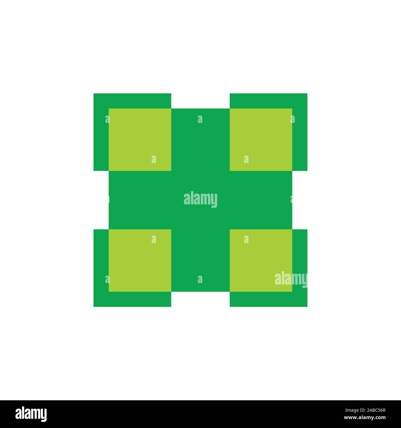 Vector texture white gray pixels Cut Out Stock Images & Pictures - Alamy