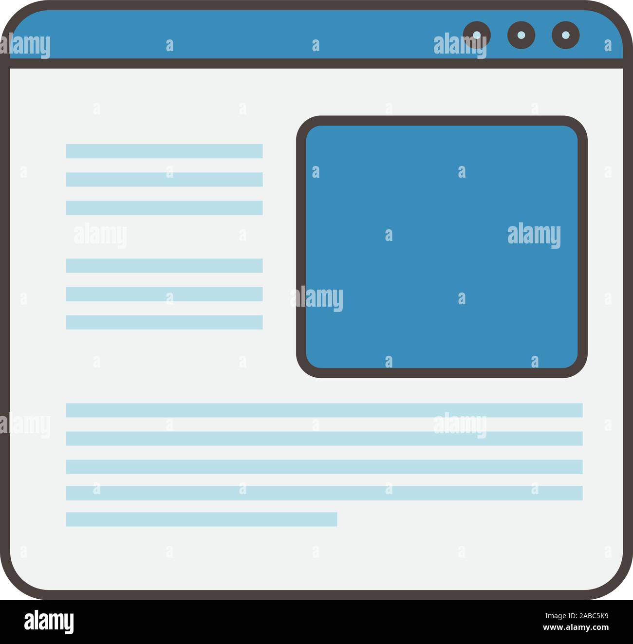website data social media icon on white background vector illustration ...