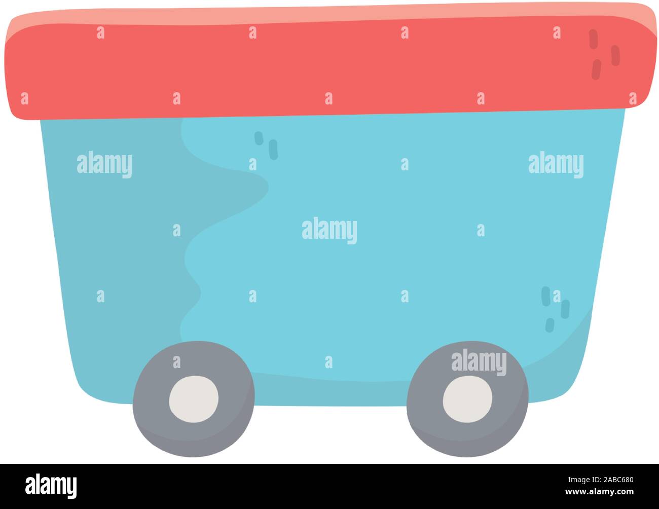 Cart design, Toy childhood play fun kid game gift and object theme ...