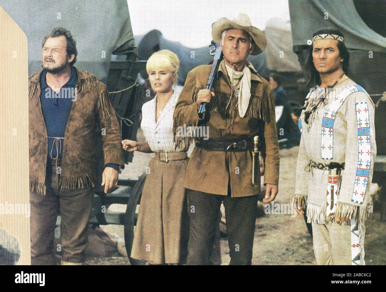 AMONST VULTURES, (aka UNTER GEIEM), from left: Walter Barnes, Elke ...