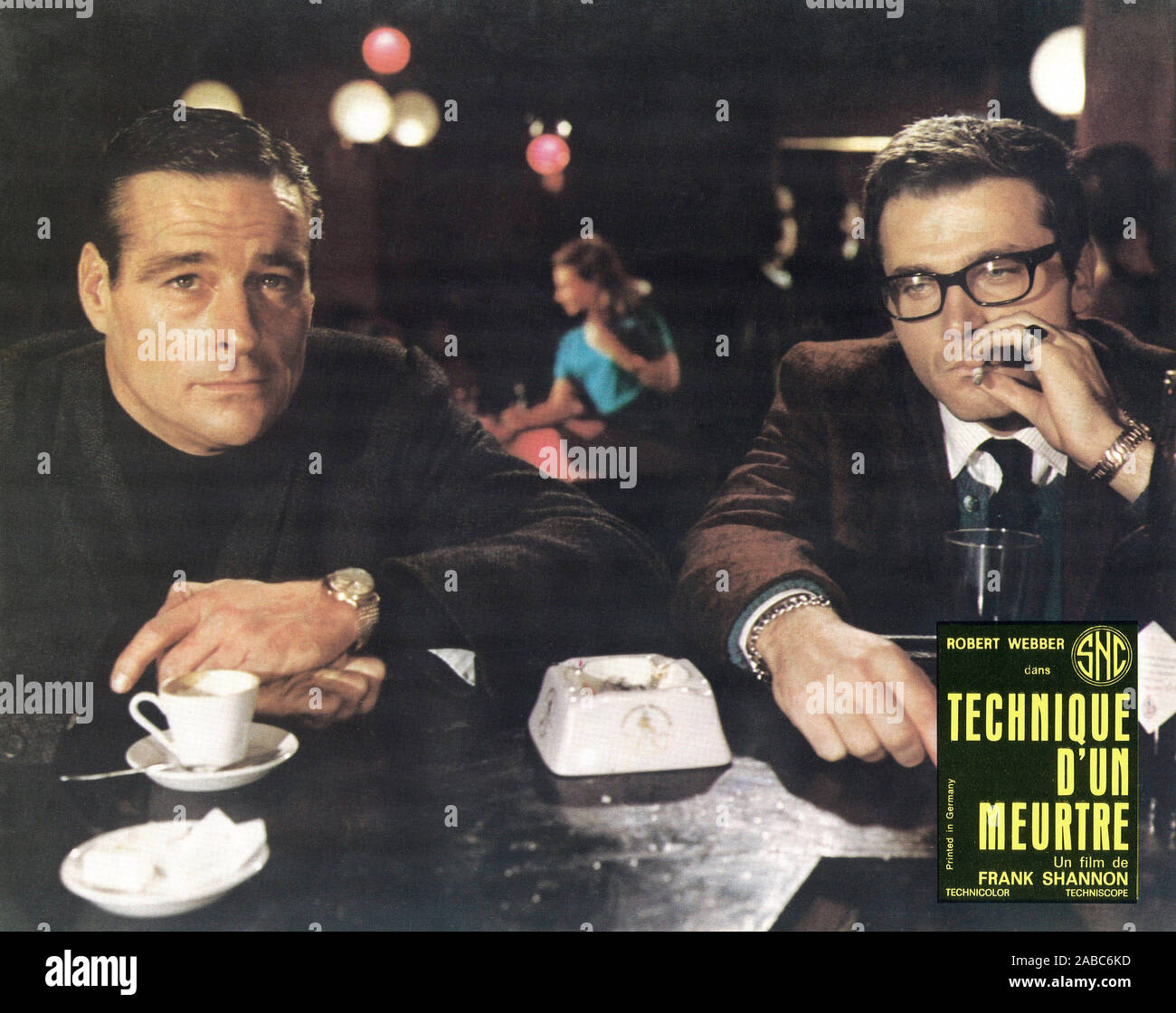 EVERY MAN IS MY ENEMY, (aka TECHNIQUE D'UN MEURTR), from left: Robert ...