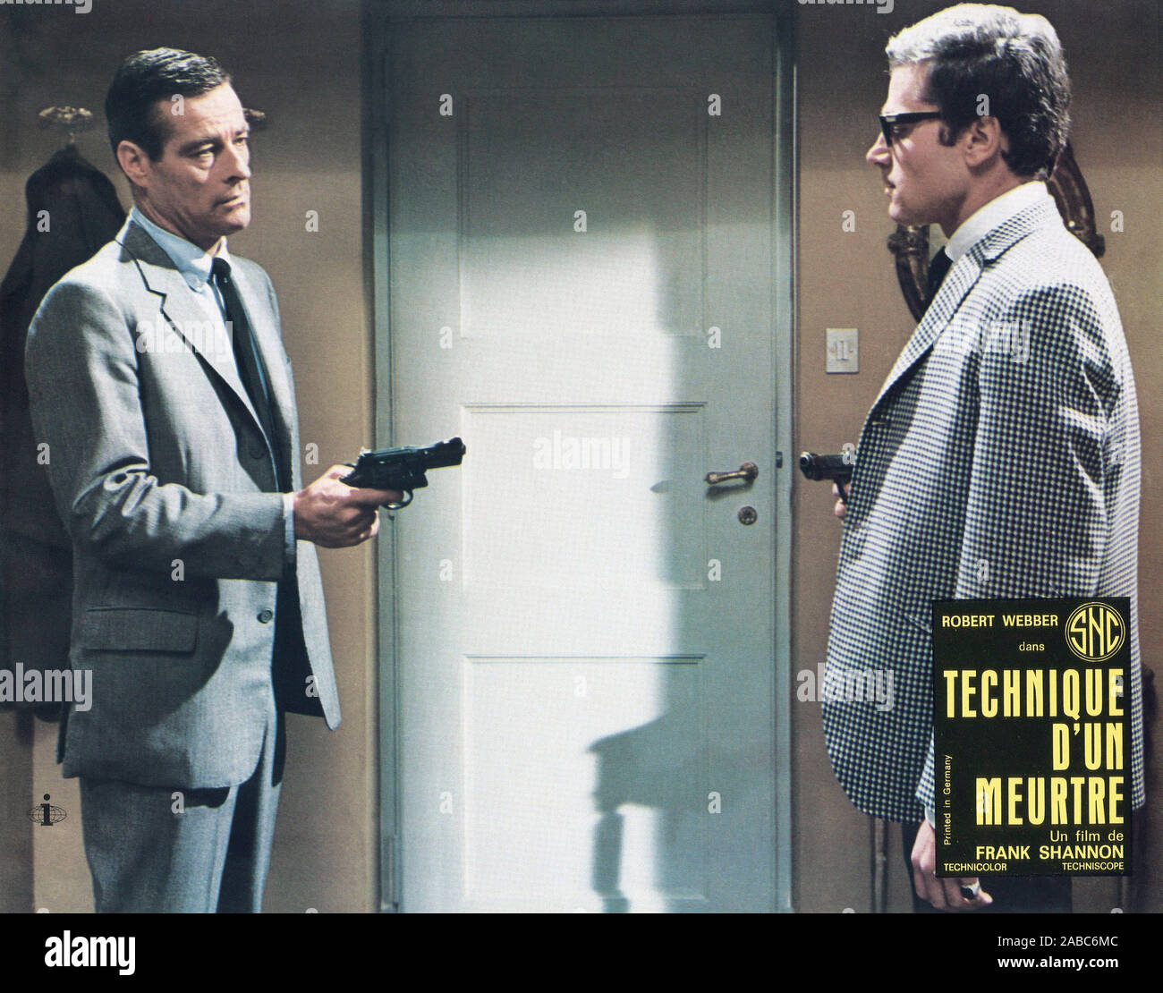 EVERY MAN IS MY ENEMY, (aka TECHNIQUE D'UN MEURTE), from left: Robert ...