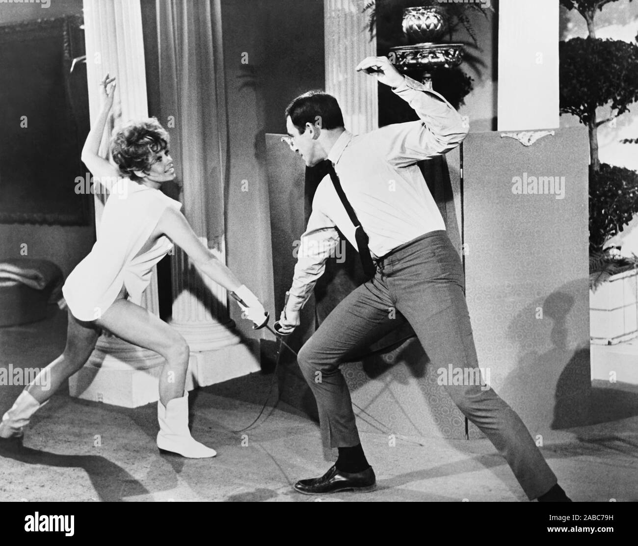 A MAN CALLED DAGGER, from left: Sue Ane Langdon, Paul Mantee, 1968 ...