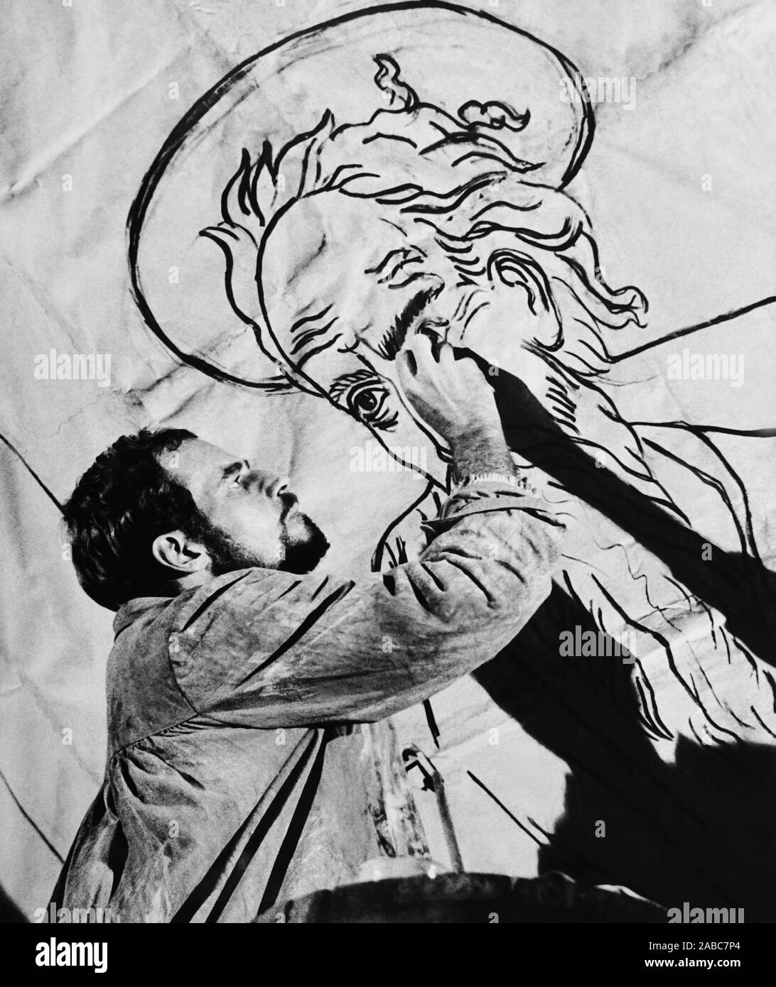 THE AGONY AND THE ECSTACY, Charlton Heston, 1965. TM and Copyright ...