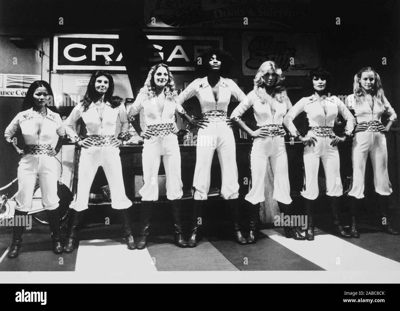 ANGELS' BRIGADE, from left: Lieu Chinh, Jacqulin Cole, Robin Greer ...