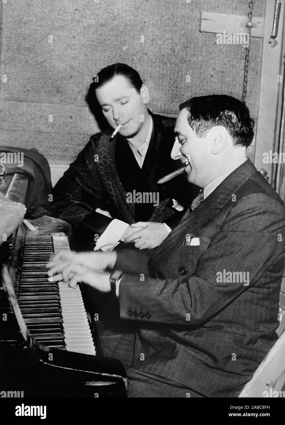ANGEL, from left: Herbert Marshall, director Ernst Lubitsch on set ...