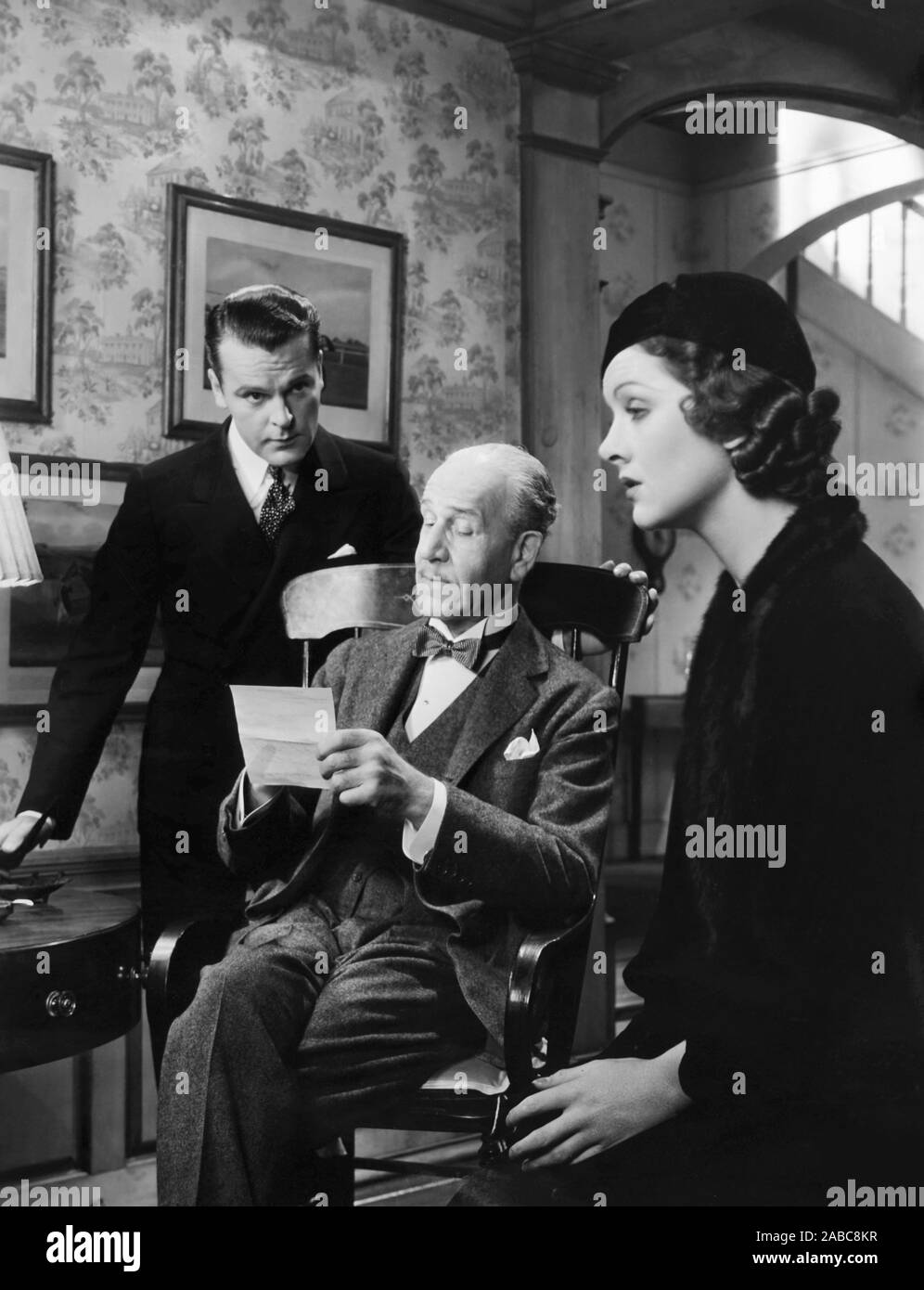 THE ANIMAL KINGDOM, from left: Neil Hamilton, Henry Stephenson, Myrna ...