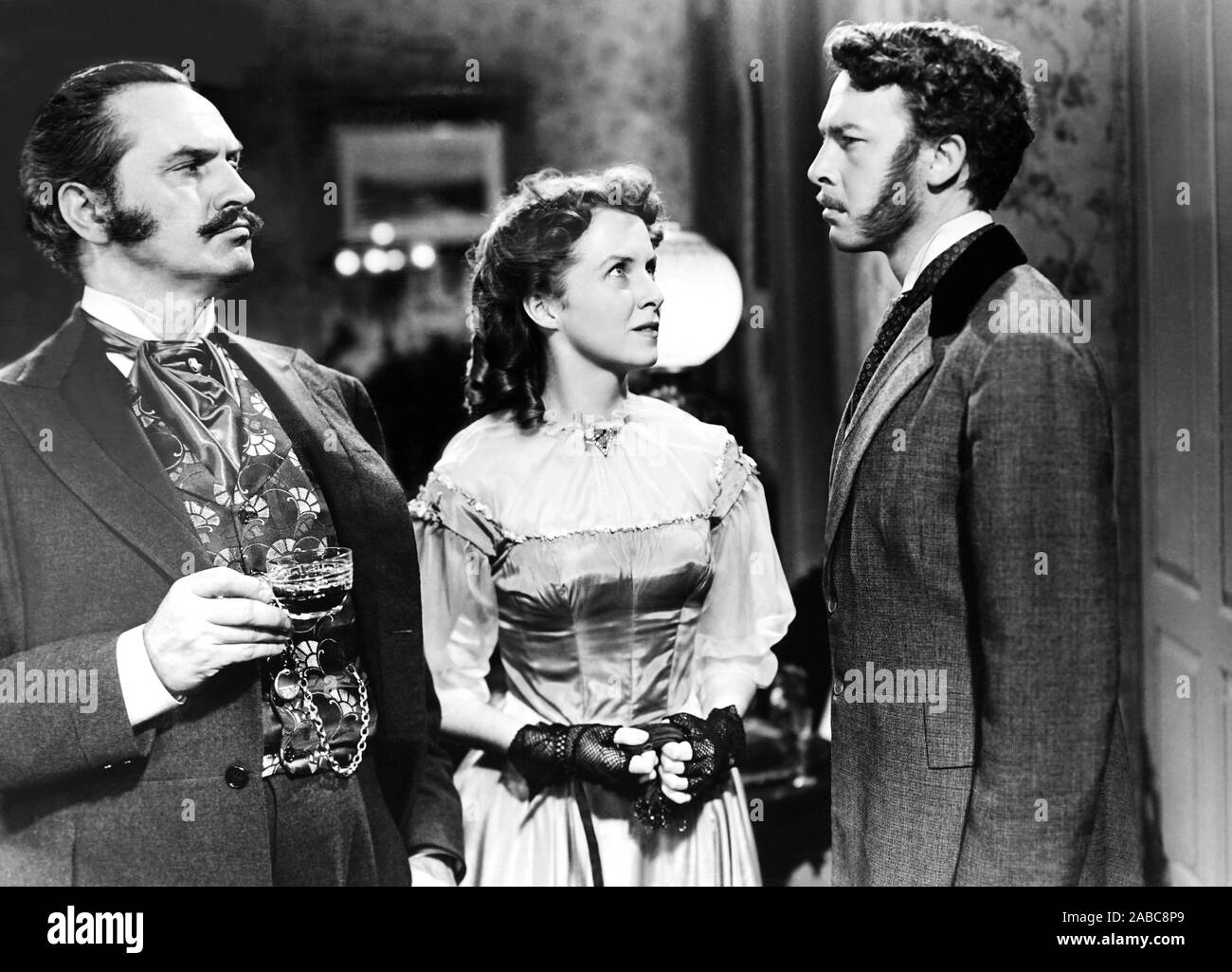 ANOTHER PART OF THE FOREST, from left, Fredric March, Betsy Blair, John ...