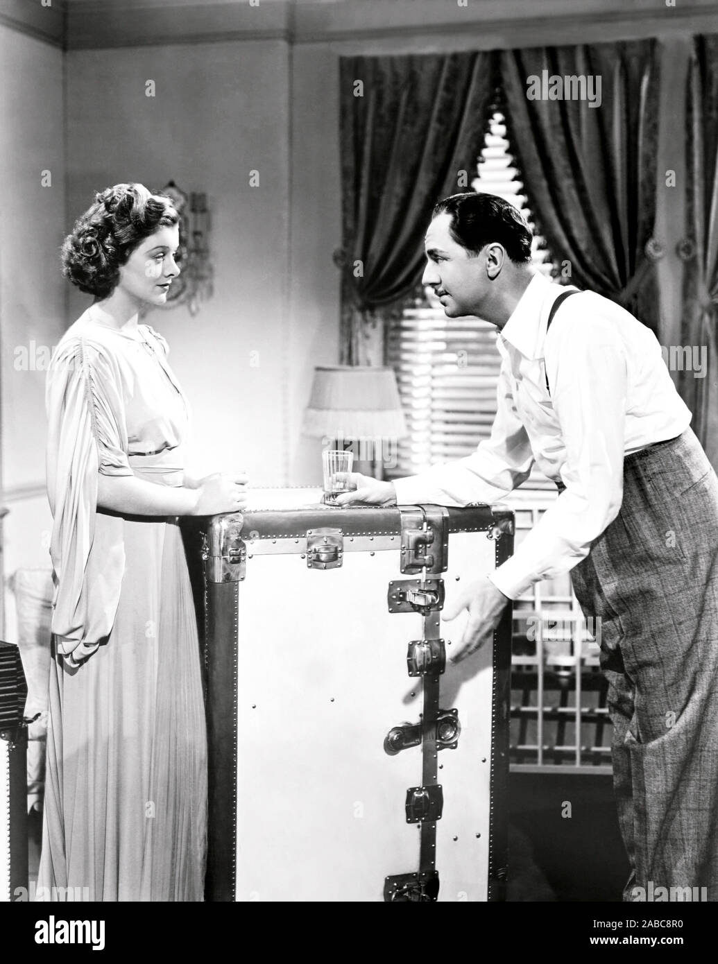 ANOTHER THIN MAN, from left, Myrna Loy, William Powell, 1939 Stock Photo - Alamy