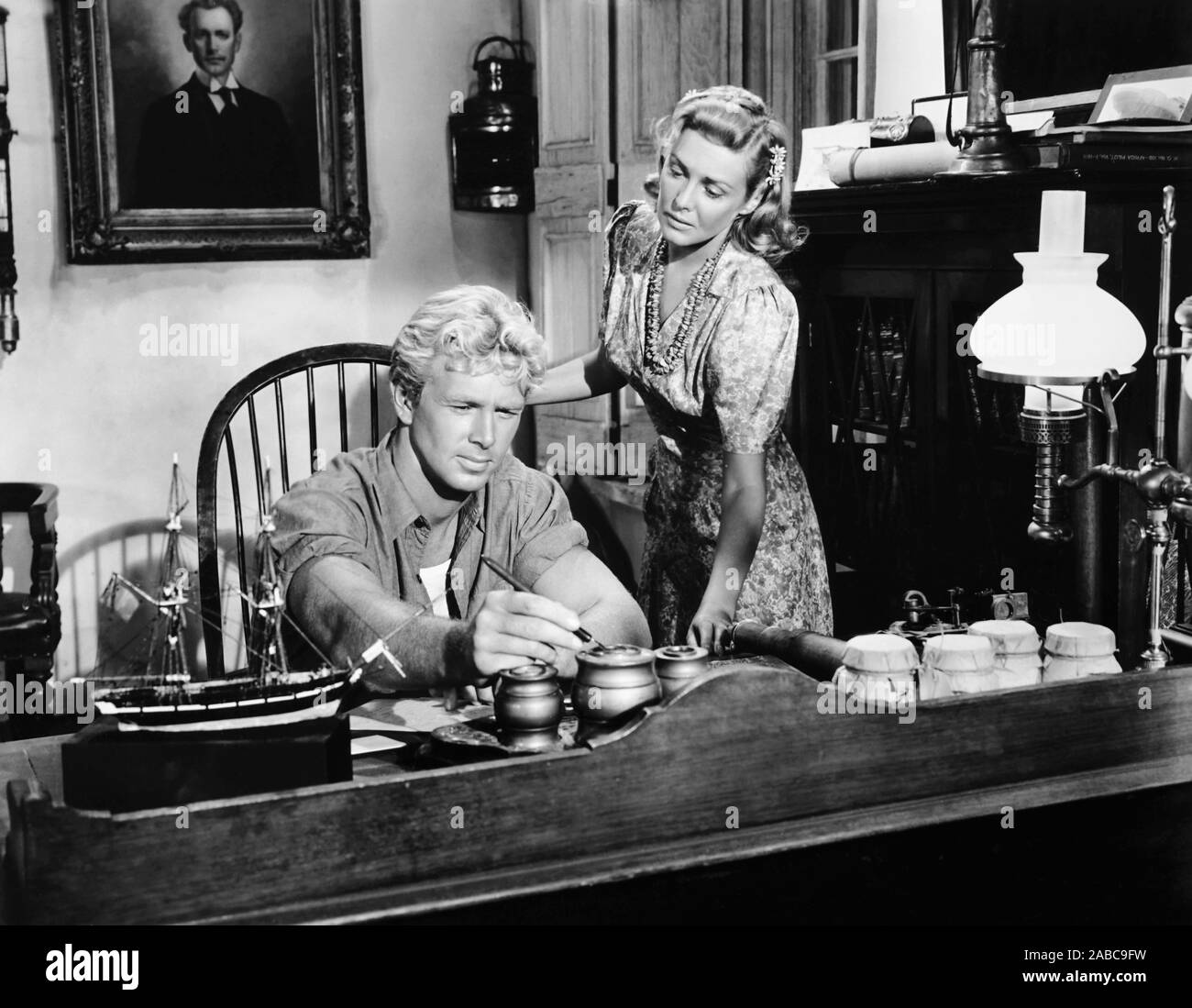 BAHAMA PASSAGE, from left: Sterling Hayden, Madeleine Carroll, 1941 ...
