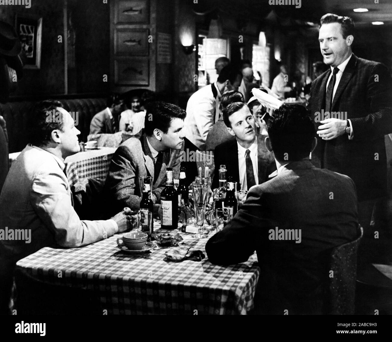 THE BACHELOR PARTY, from left, E.G. Marshall, Don Murray, Phillip ...