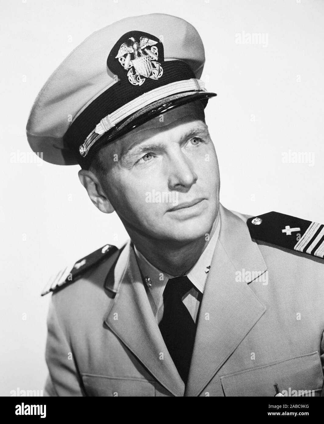 BATTLE STATIONS, John Lund, 1956 Stock Photo - Alamy