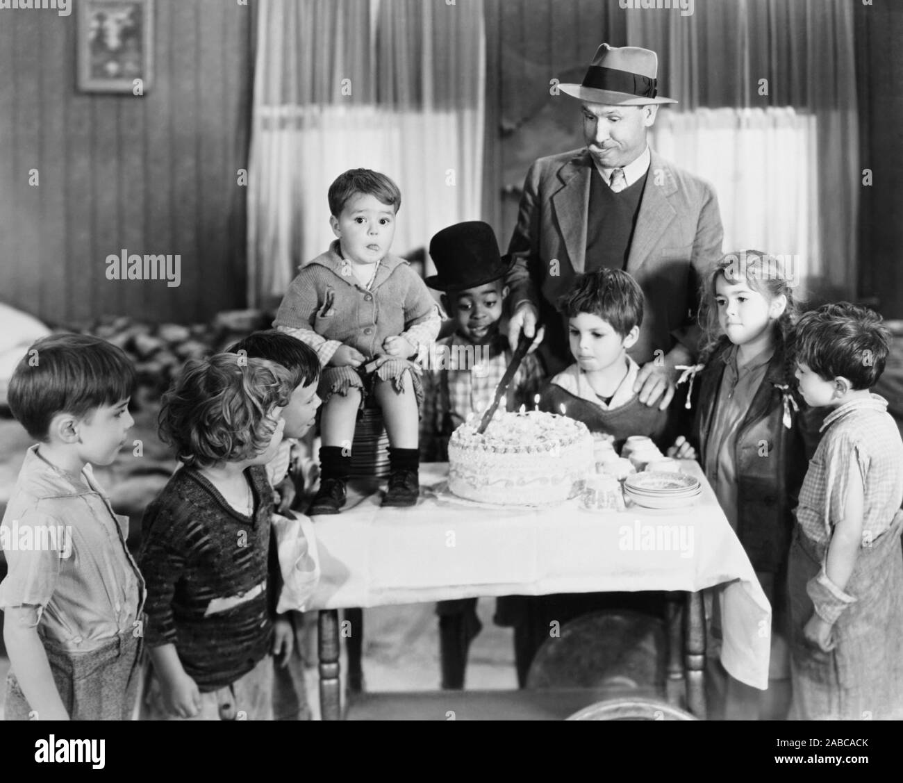BIRTHDAY BLUES, from left: Spanky McFarland (on table), Matthew 'Stymie ...