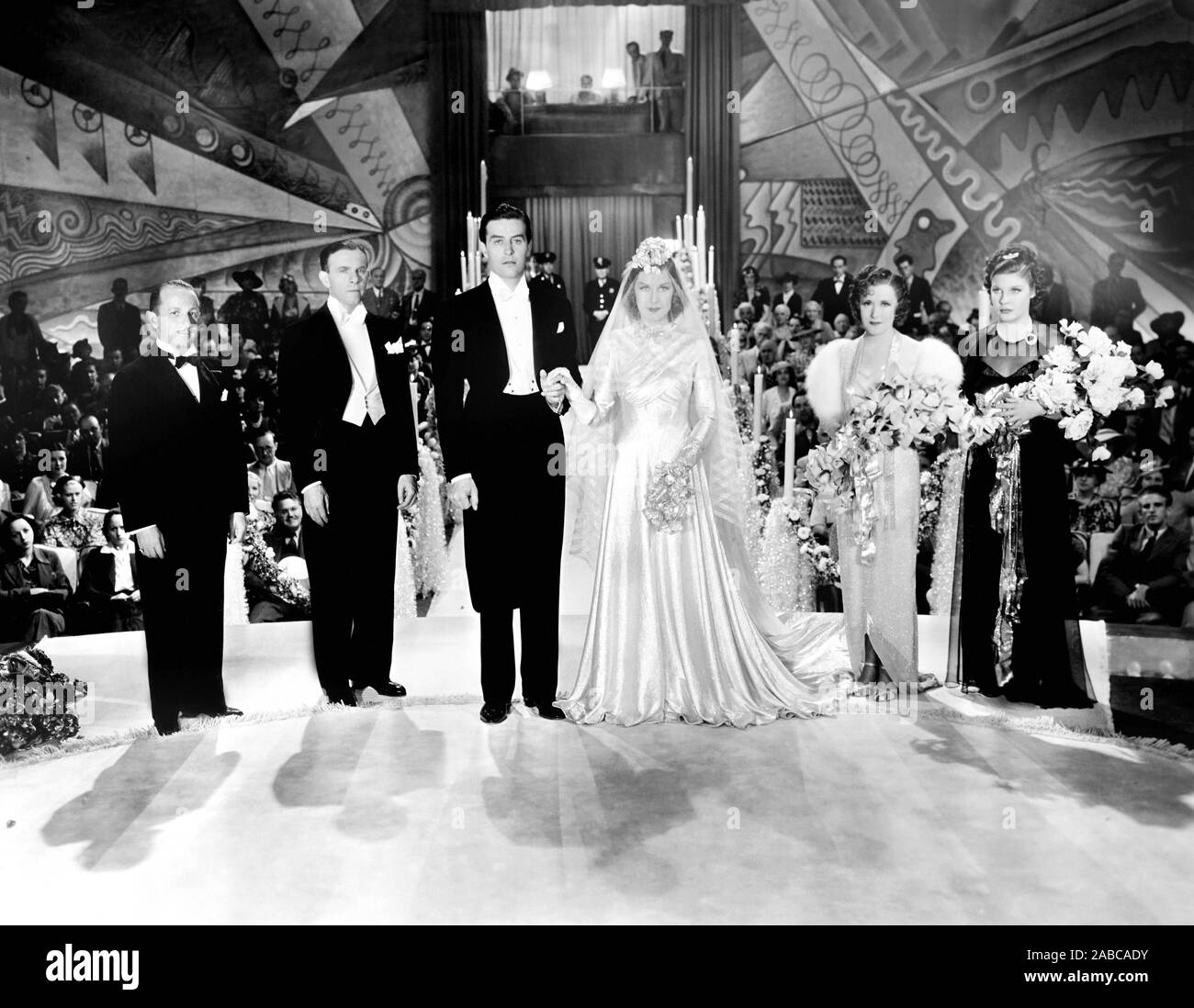 THE BIG BROADCAST OF 1937, from left, Sam Hearn, George Burns, Ray ...