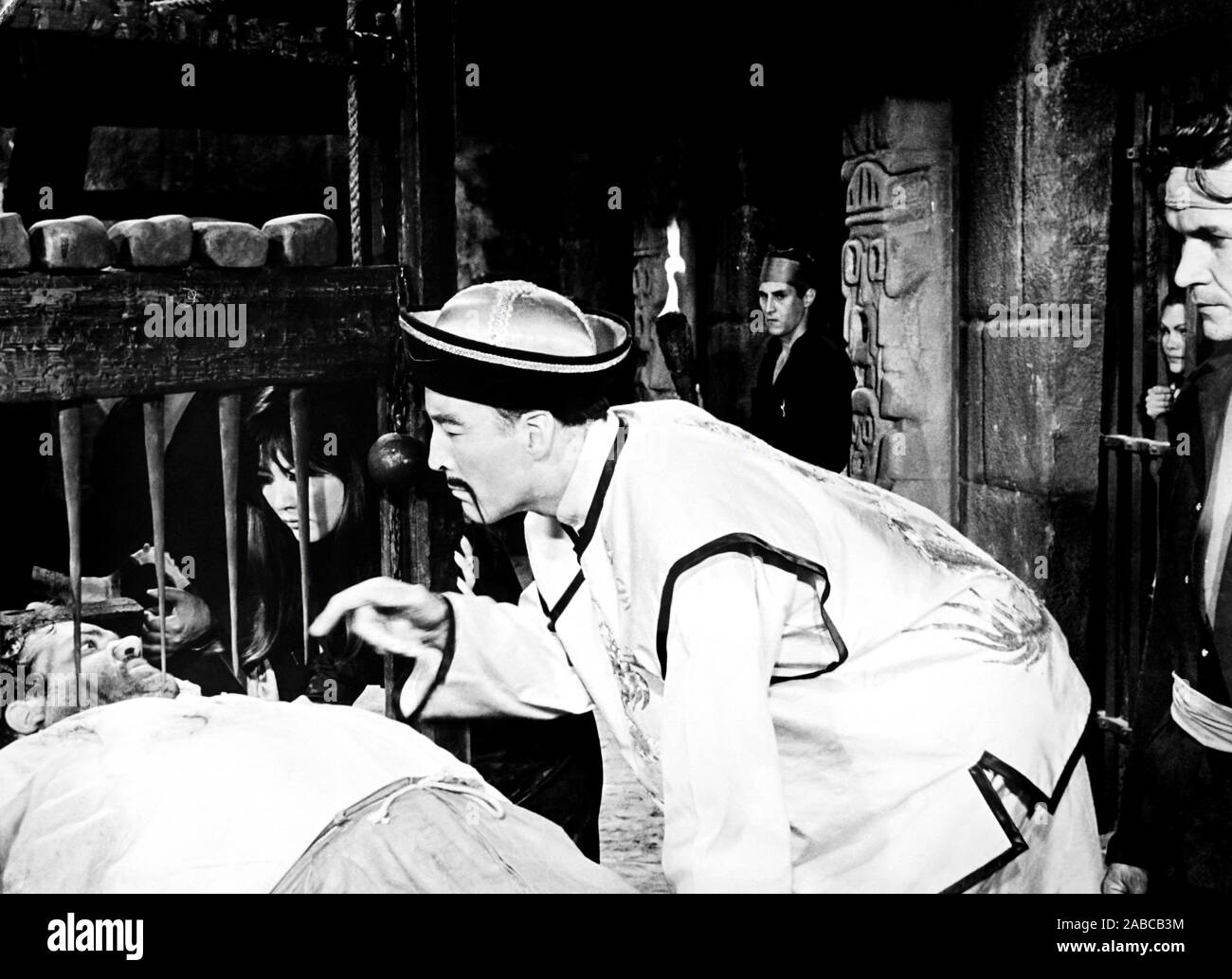 THE BLOOD OF FU MANCHU, from left, Richard Greene, Tsai Chin ...
