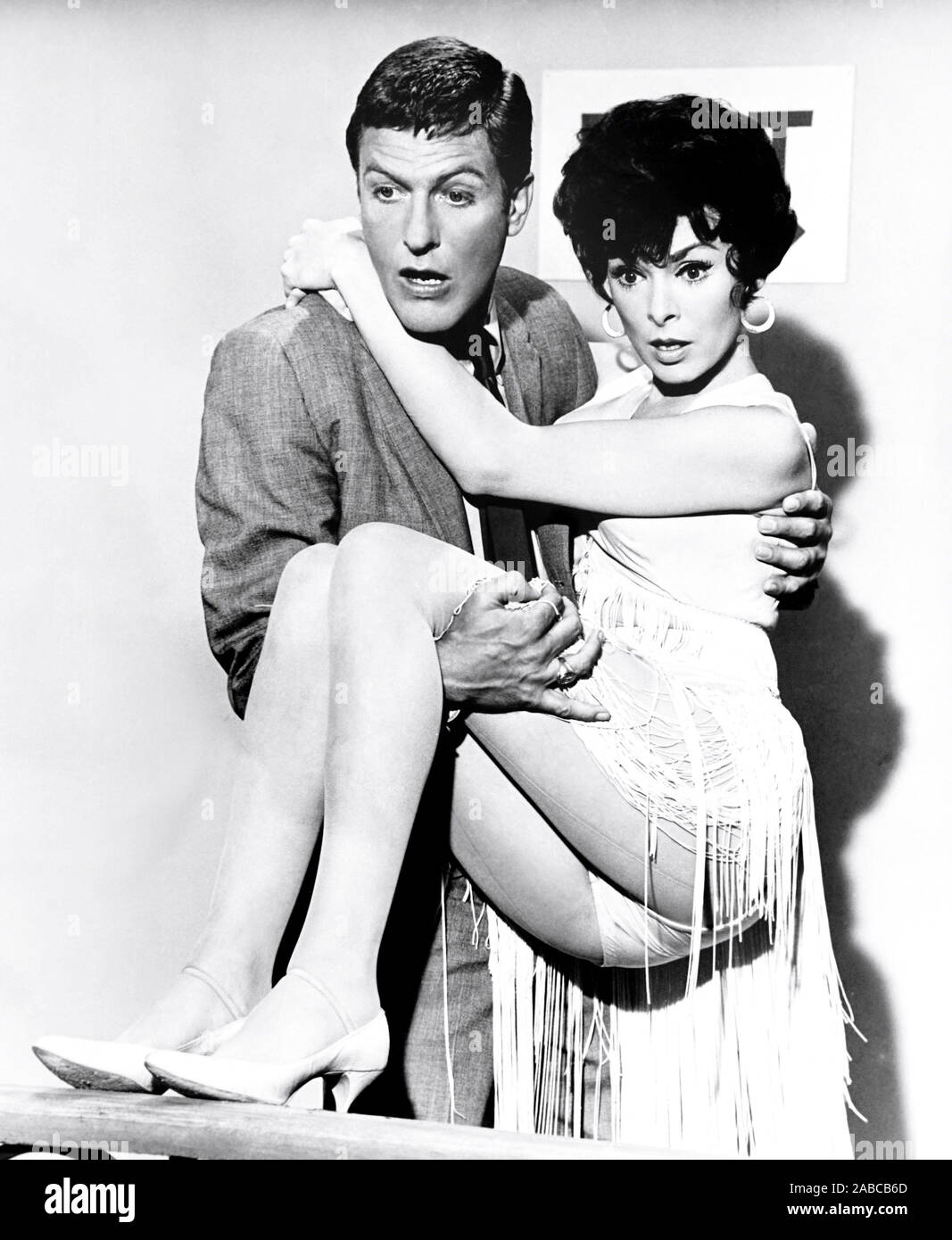 BYE BYE BIRDIE, from left, Dick Van Dyke, Janet Leigh, 1963 Stock Photo ...