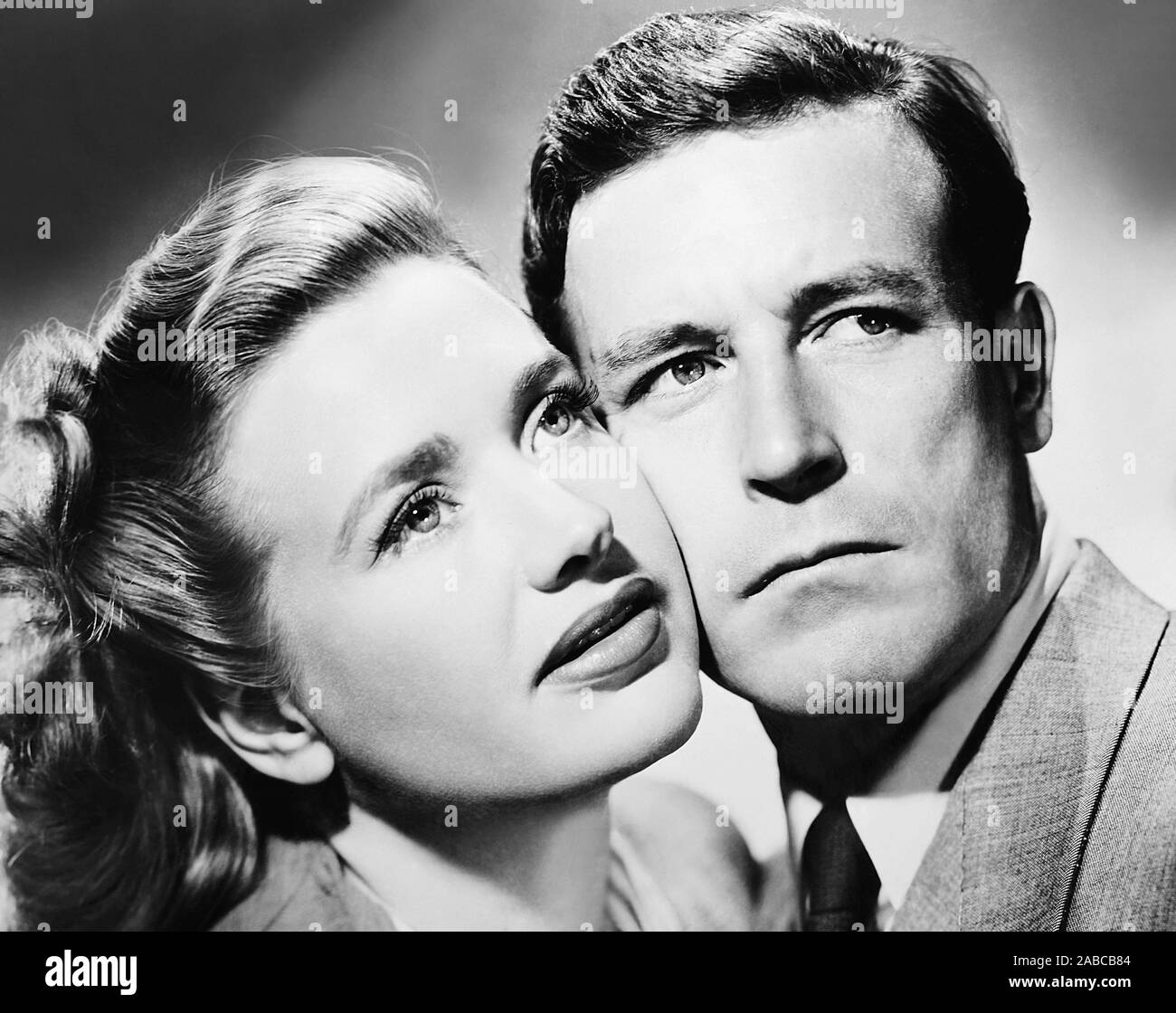 BODYGUARD, from left: Priscilla Lane, Lawrence Tierney, 1948 Stock ...