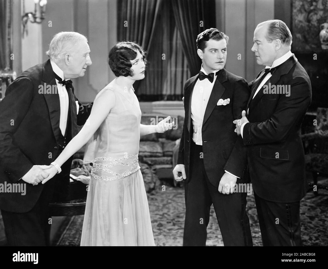 BROADWAY DADDIES, from left: Alec B. Francis, Jacqueline Logan, Rex ...
