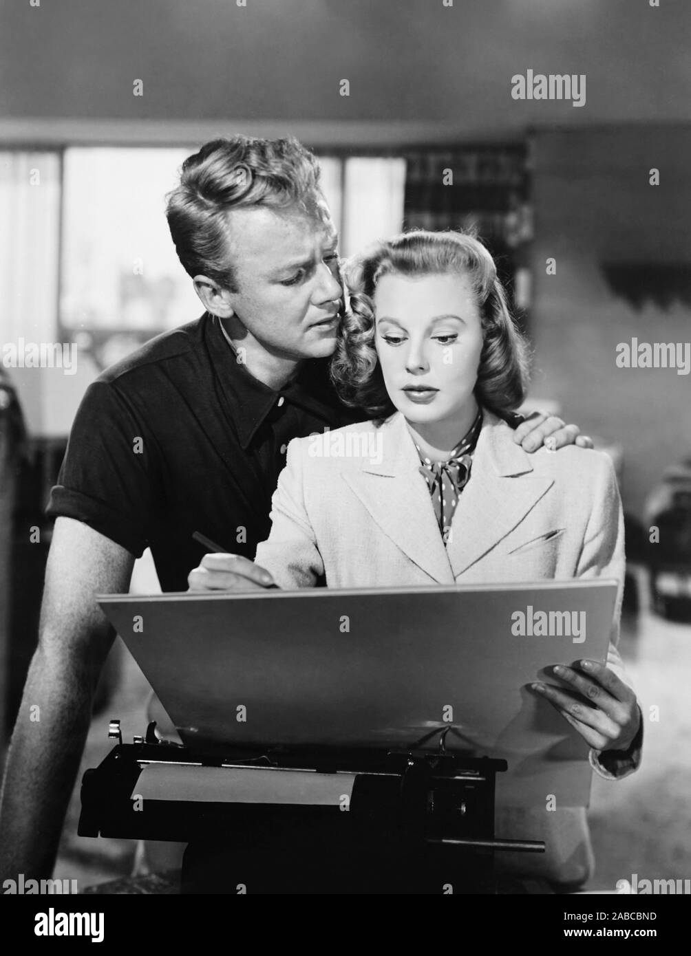 THE BRIDE GOES WILD, from left: Van Johnson, June Allyson, 1948 Stock ...