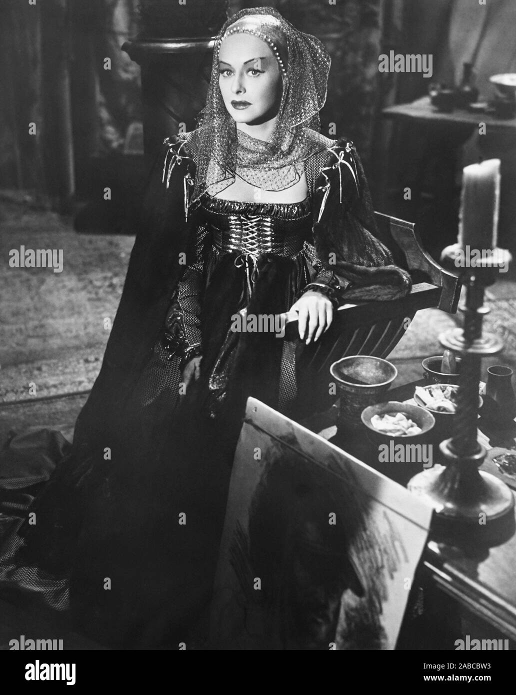 BRIDE OF VENGEANCE, Paulette Goddard as Lucretia Borgia, 1949 Stock Photo - Alamy