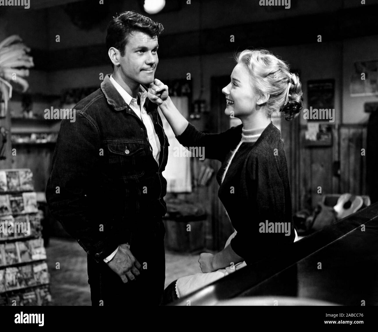 BUS STOP, from left, Don Murray, Hope Lange, 1956, TM and copyright ...
