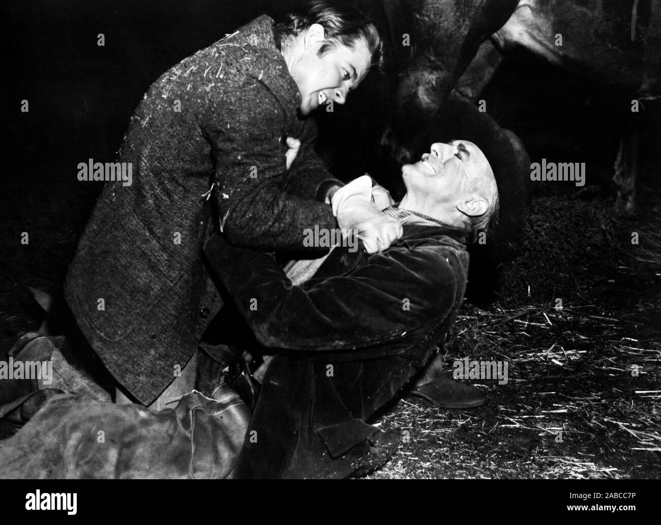 CAST A LONG SHADOW, from left, Audie Murphy, John Dehner, 1959 Stock ...