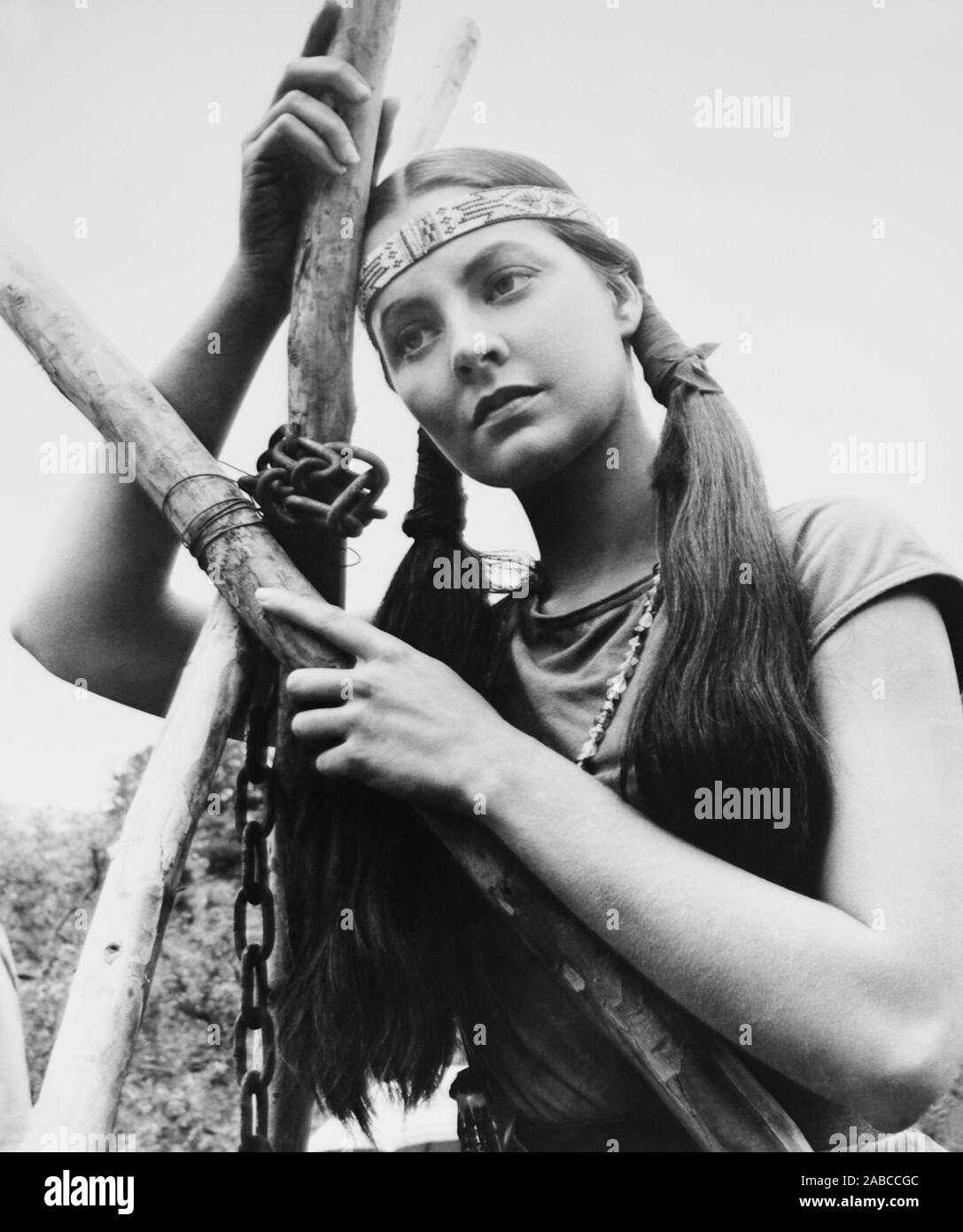 CAPTAIN JOHN SMITH AND POCAHONTAS, Jody Lawrence as Pocahontas, 1953 ...