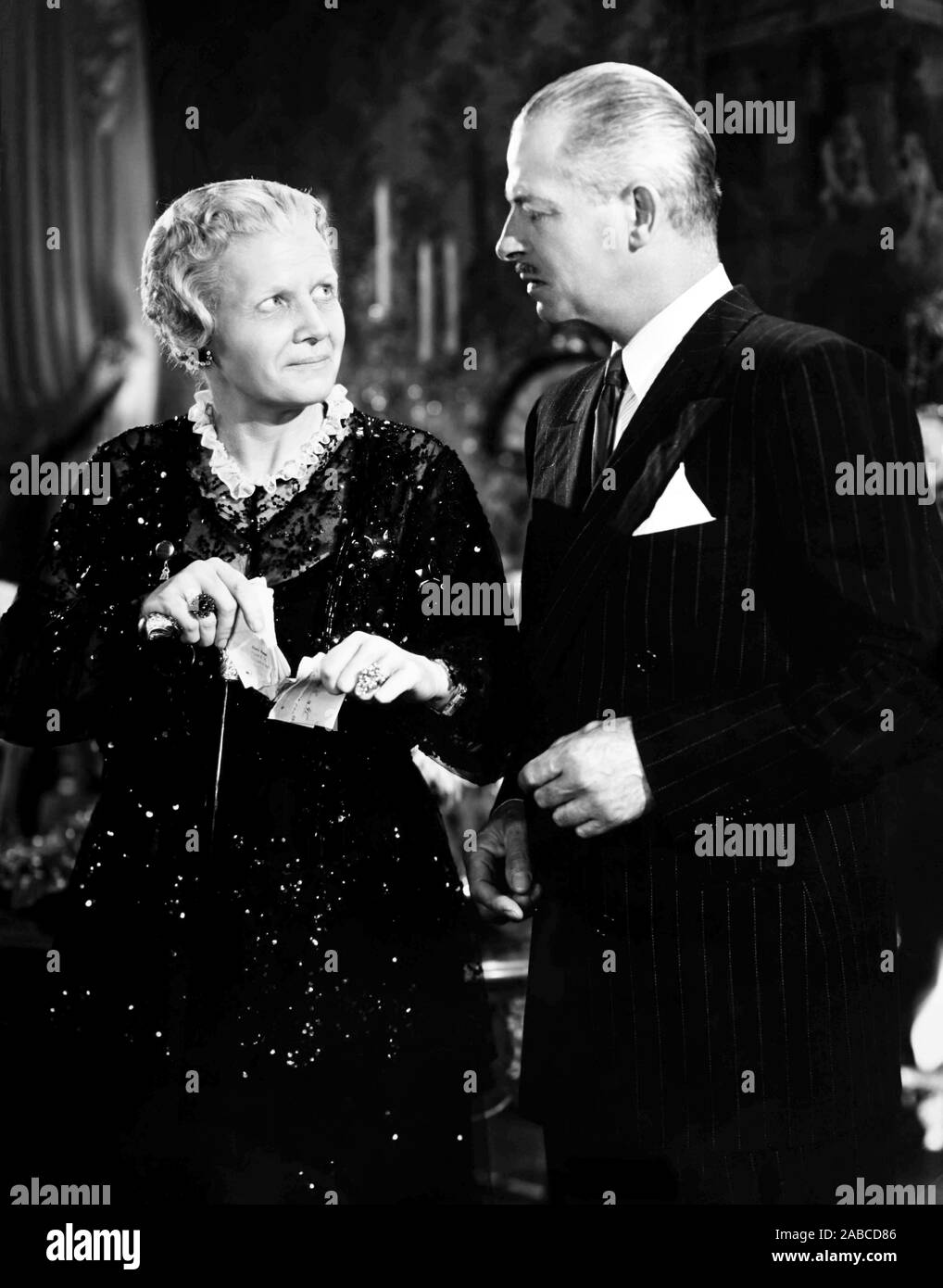 CHRISTMAS EVE, from left, Ann Harding, Reginald Denny, 1947 Stock Photo ...