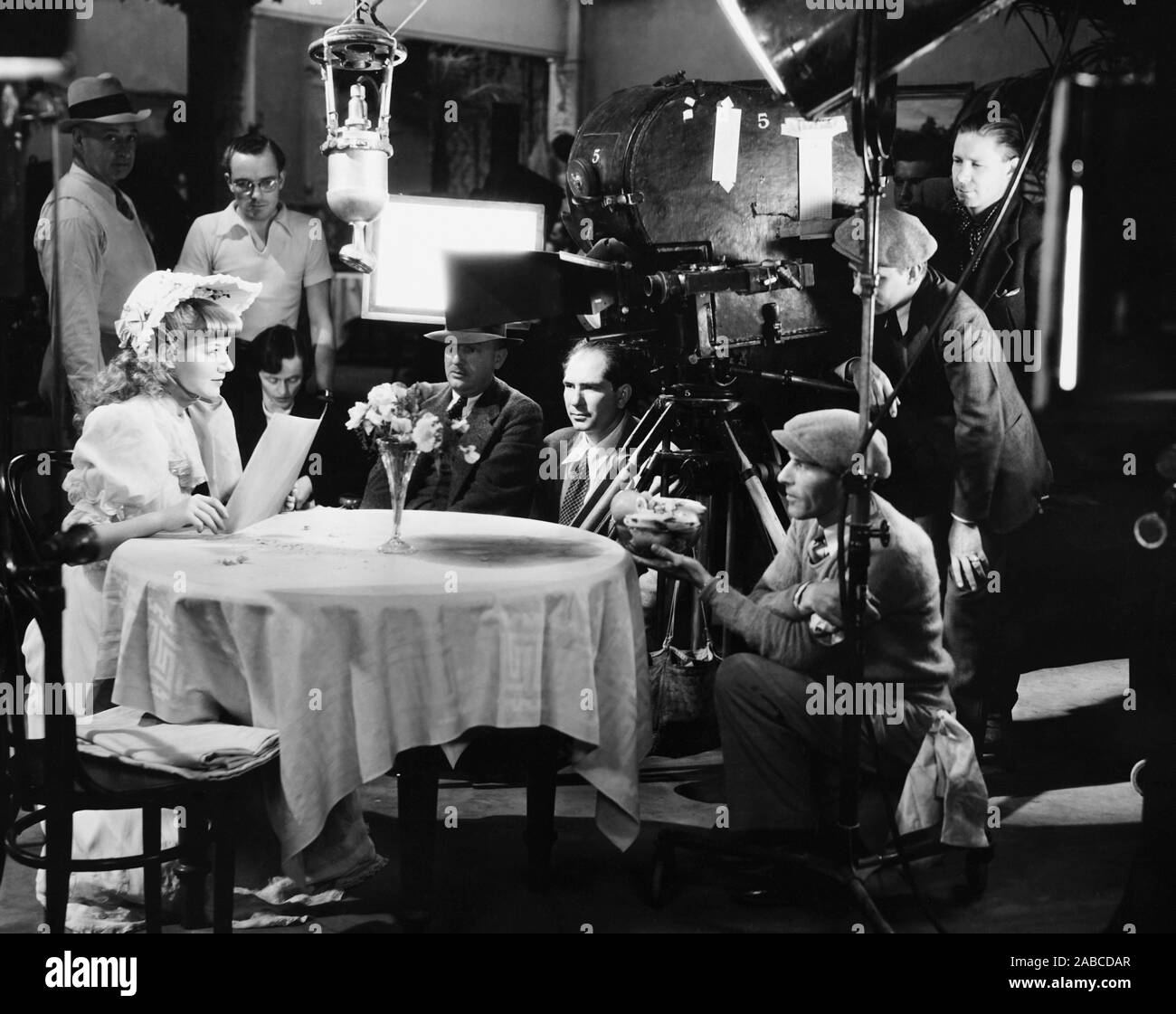 CHASING YESTERDAY, front from left: Anne Shirley, director George ...