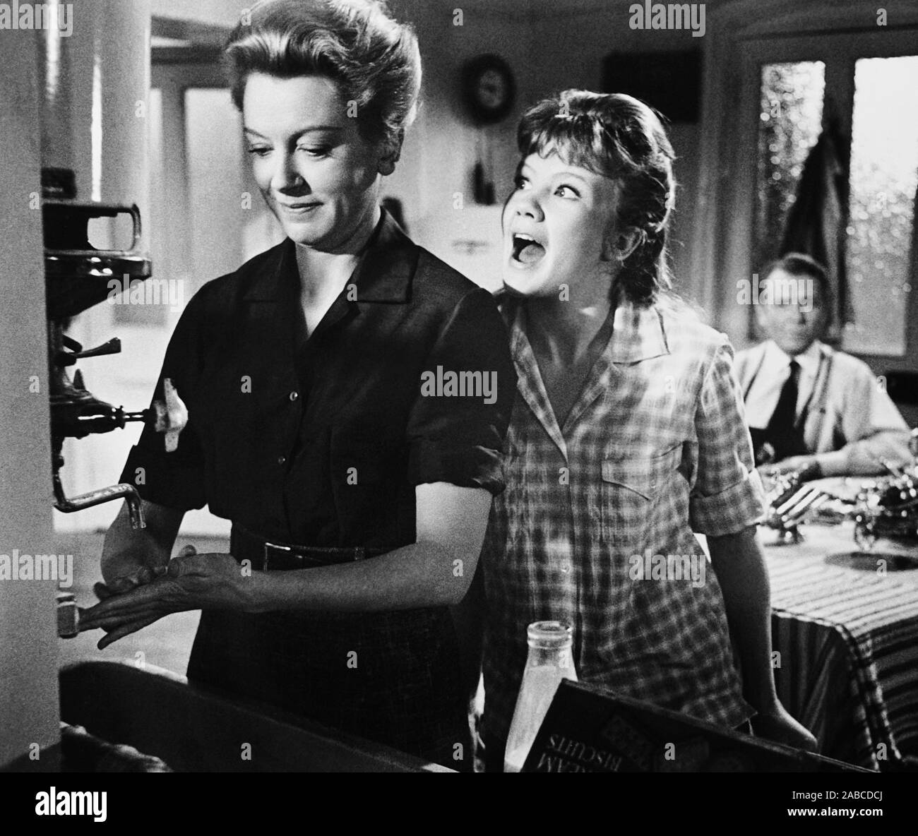 The Chalk Garden From Left Deborah Kerr Hayley Mills Rear John