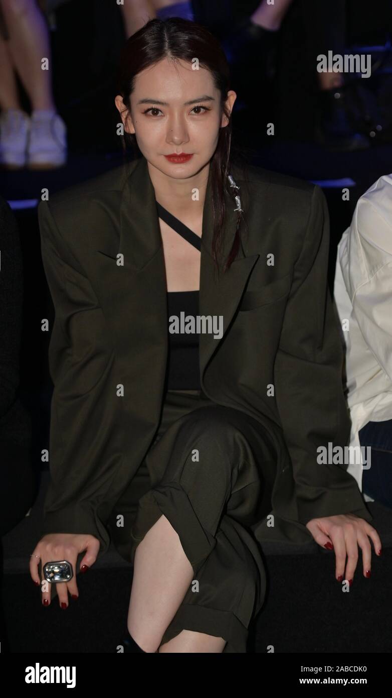 Chinese singer and actress Qi Wei, also known as Stephy Qi, shows up ...