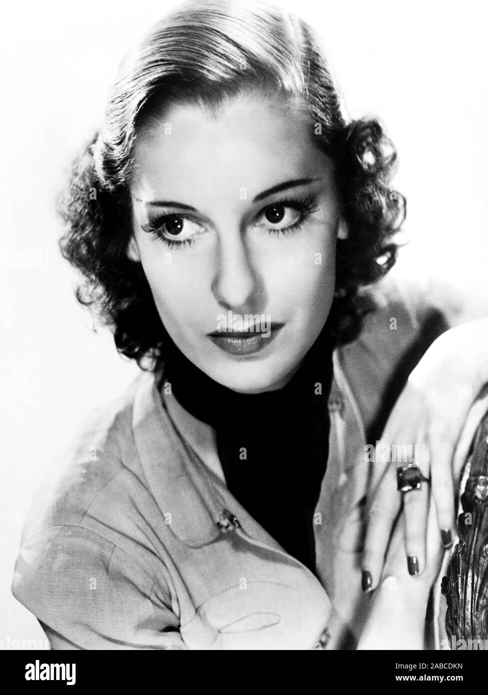 CLOUDS OVER EUROPE, (aka Q PLANES), Valerie Hobson, 1939 Stock Photo ...