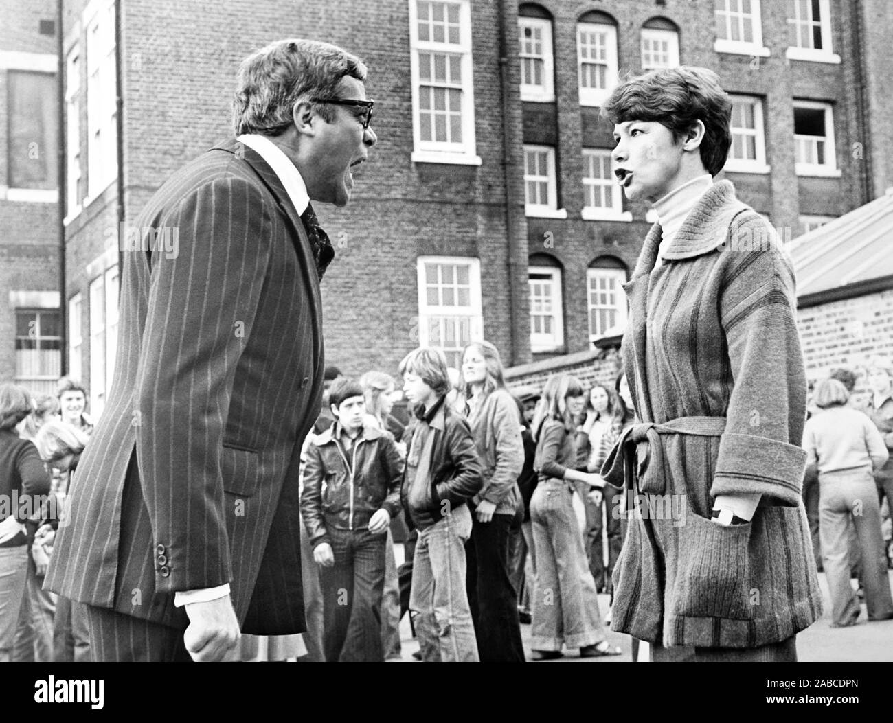 THE CLASS OF MISS MACMICHAEL, from left: Oliver Reed, Glenda Jackson ...