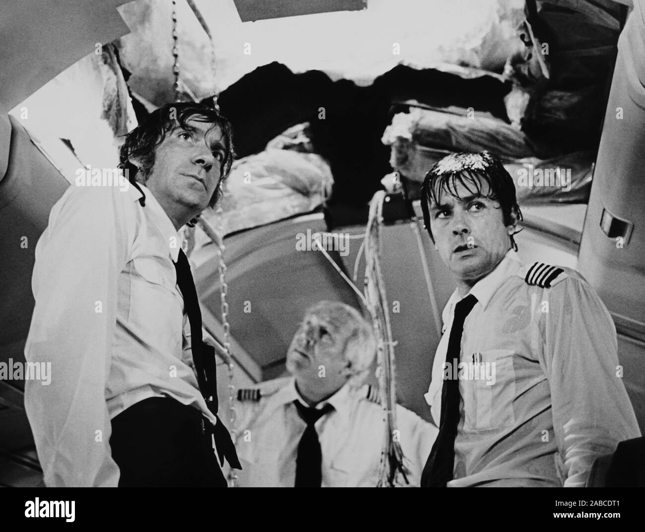 THE CONCORDE... AIRPORT '79, from left: David Warner, George Kennedy ...