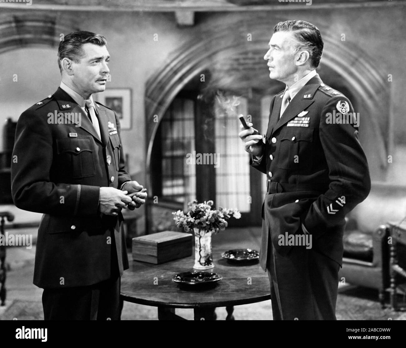 COMMAND DECISION, from left, Clark Gable, Walter Pidgeon, 1948 Stock ...
