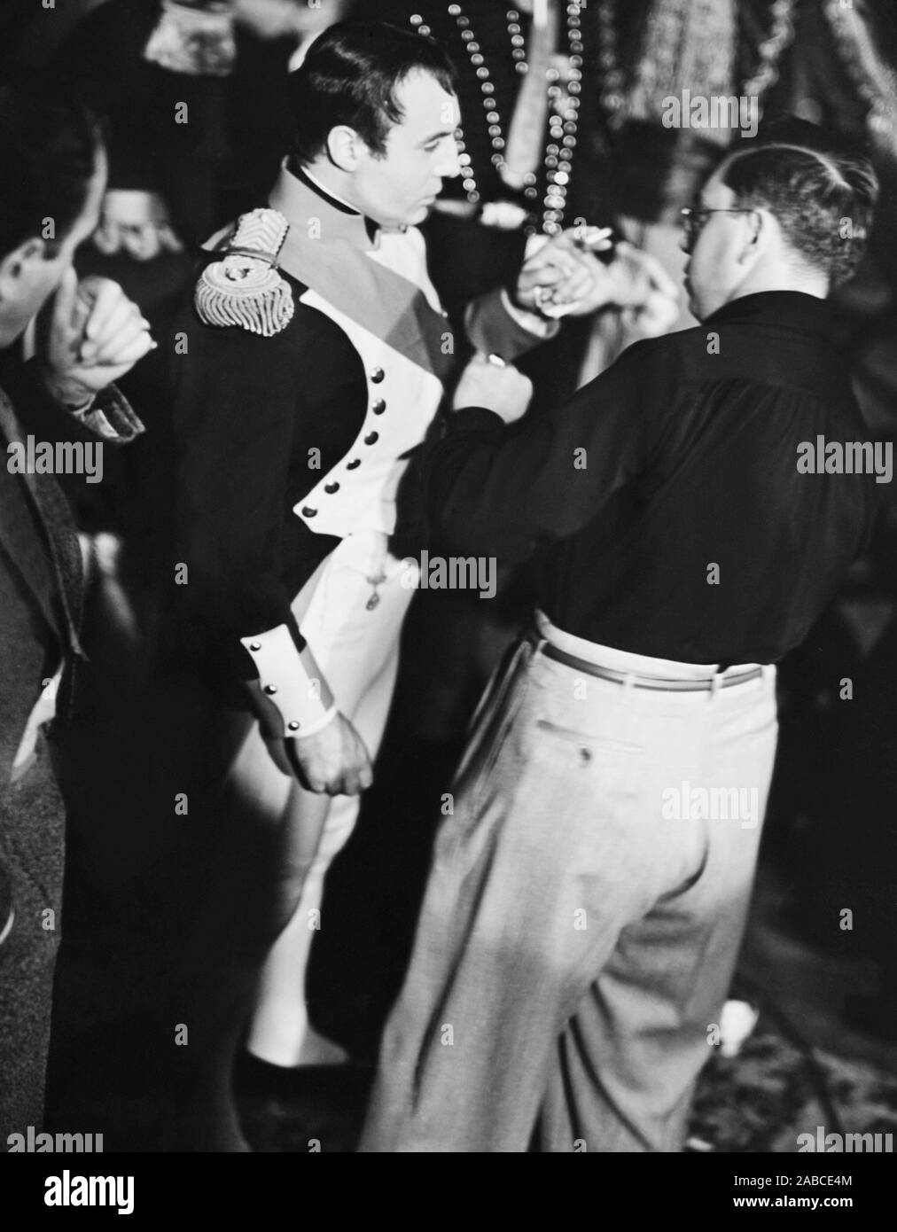 CONQUEST, Charles Boyer on set, 1937 Stock Photo - Alamy